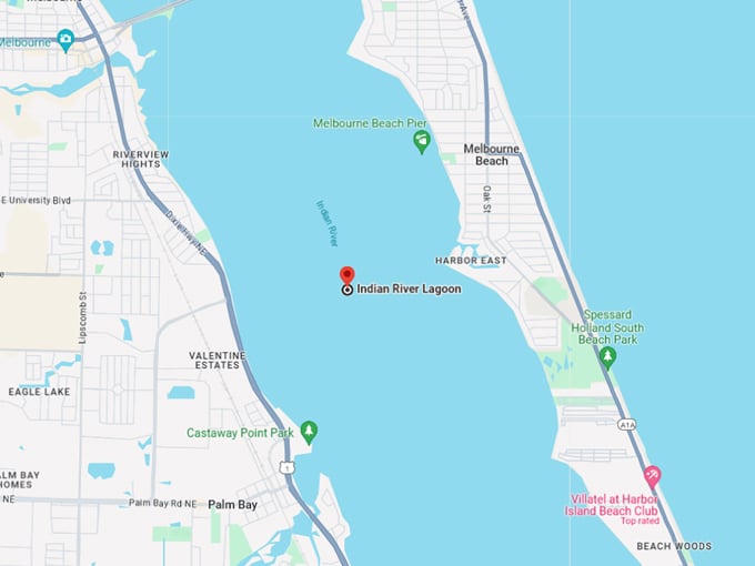 indian river lagoon 10 map