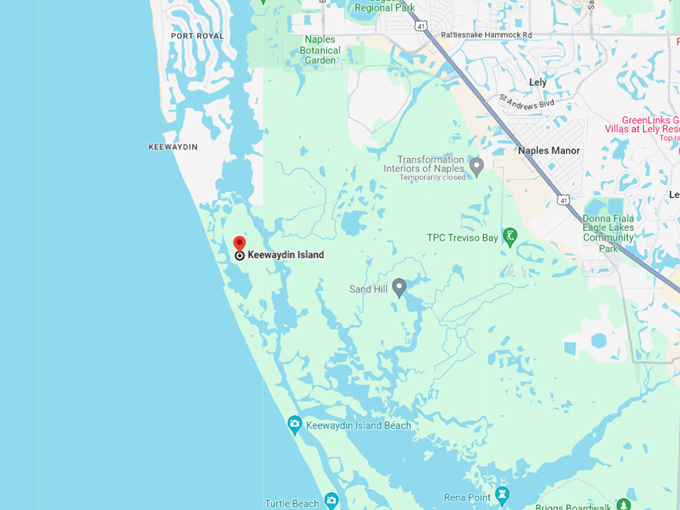 keewaydin island 10 map