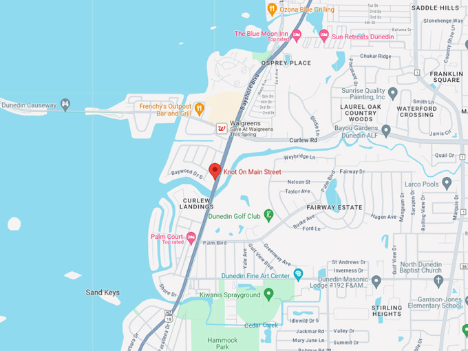 knot on main street 10 map