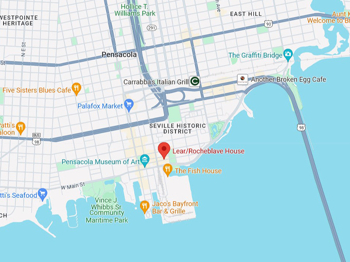 lear rocheblave house 10 map