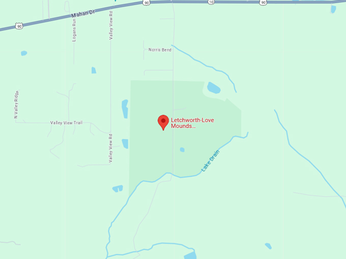 letchworth love mounds archaeological state park 10 map