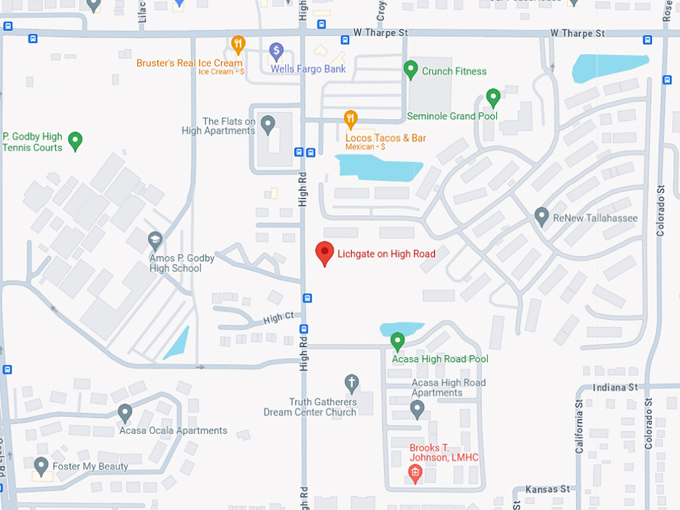 lichgate on high road 10 map