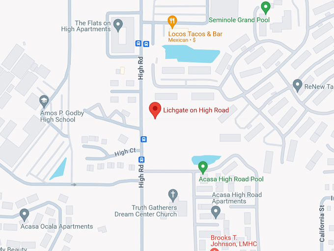 lichgate on high road 10 map