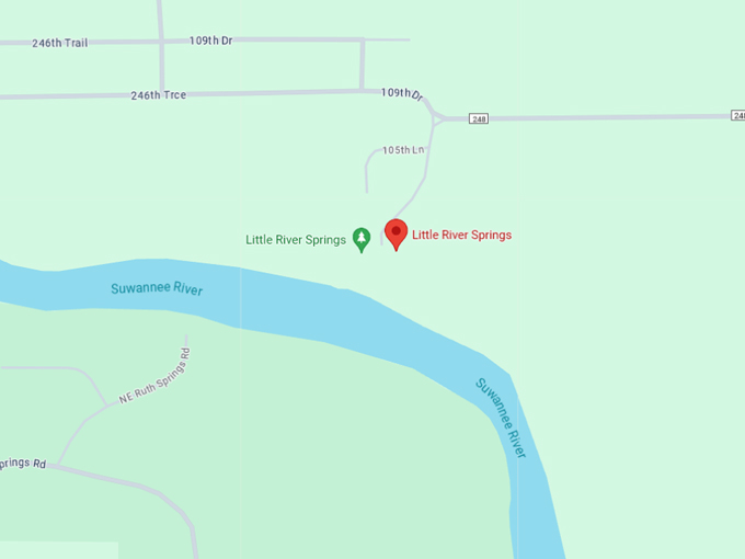 little river springs 10 map