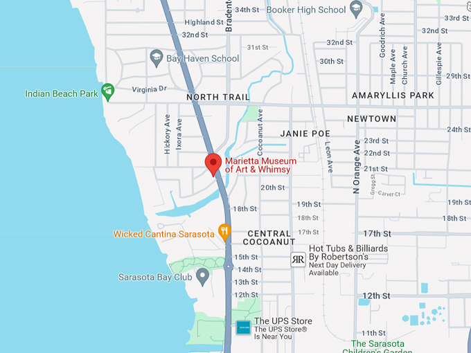 marietta museum of art whimsy 10 map