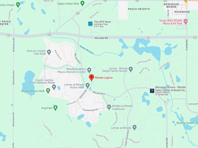 mirada lagoon 10 map