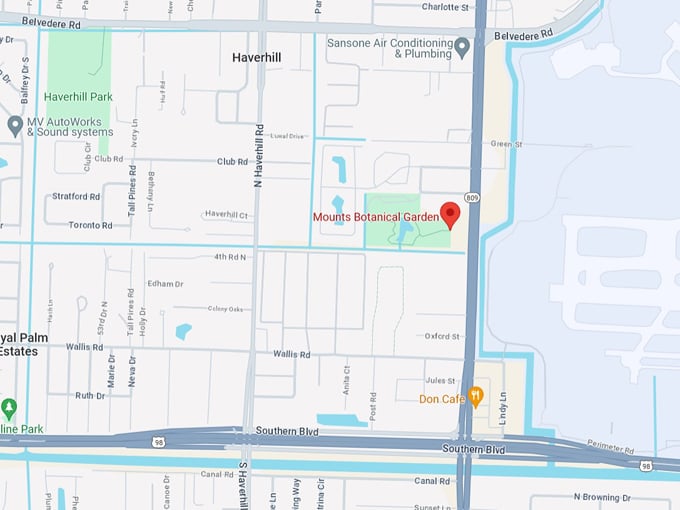 mounts botanical garden 10 map