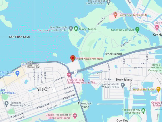 night kayak key west 10