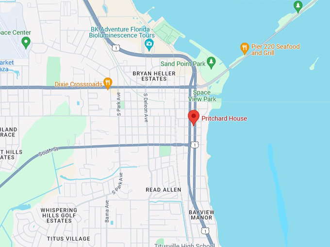 pritchard house 10 map