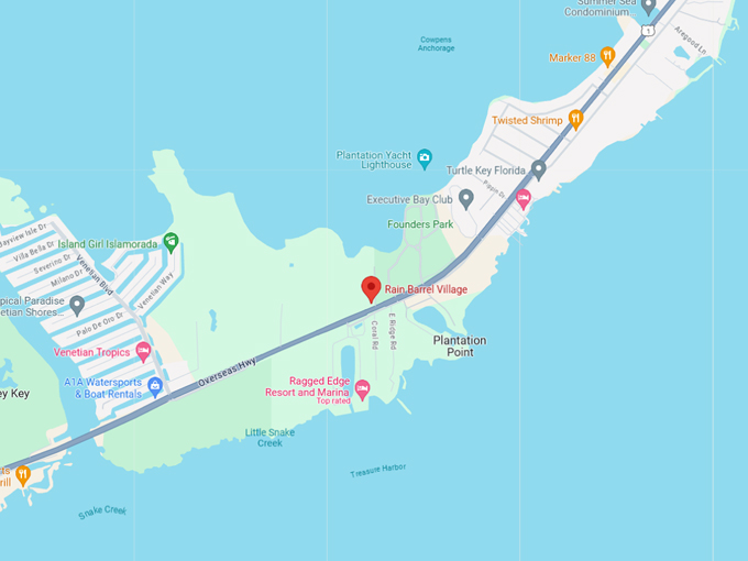 Rain Barrel Village Betsy 10 map