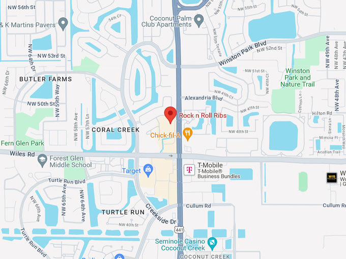 rock n roll ribs 10 map