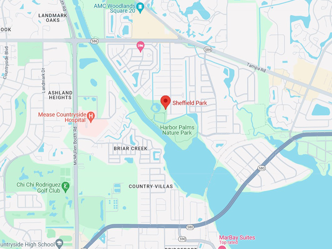 sheffield park 10 map