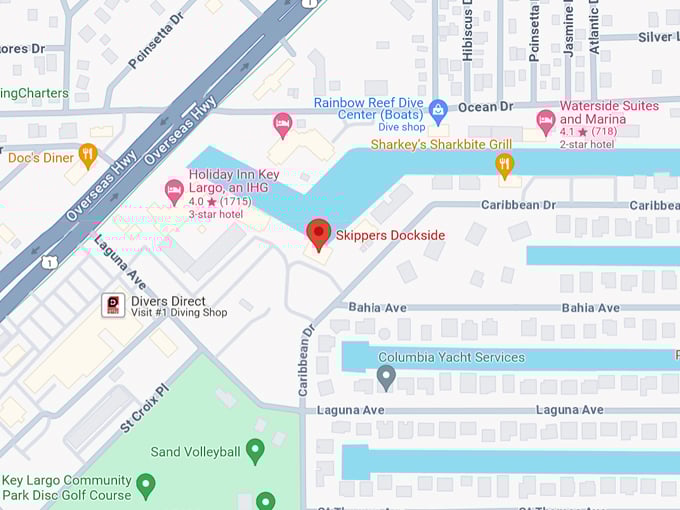 skippers dockside 10 map