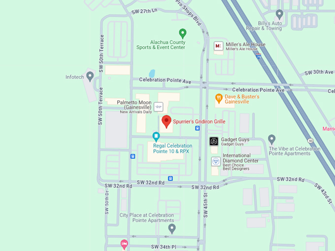 spurriers gridiron grille 10 map