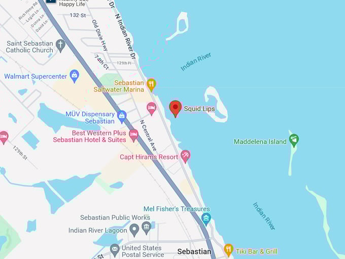 Squid Lips - Sebastian 10 map