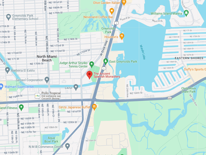 st. bernard de clairvaux church 10 map