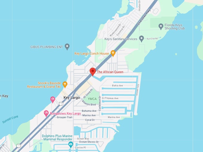 the african queen 10 map