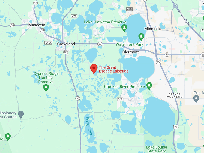 the great escape lakeside 10 map