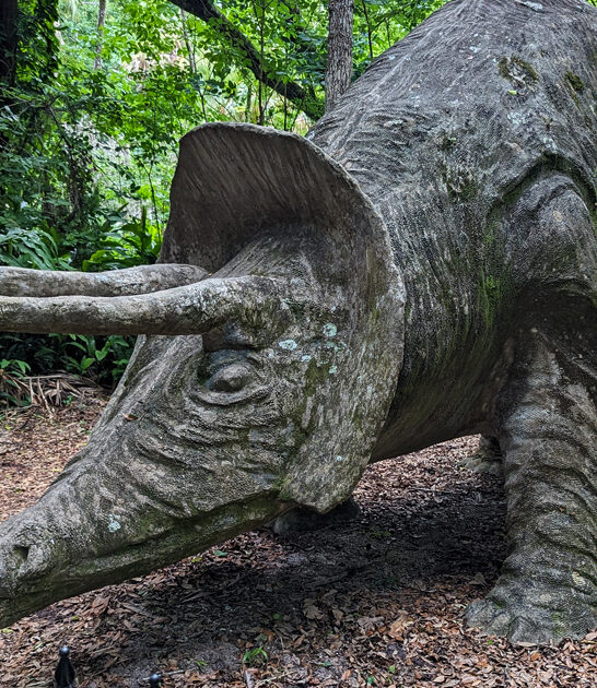 dinosaur statue garden florida ftr