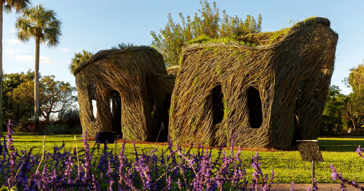 Explore This Magical Florida Garden With Mystical Sculptures And Statues