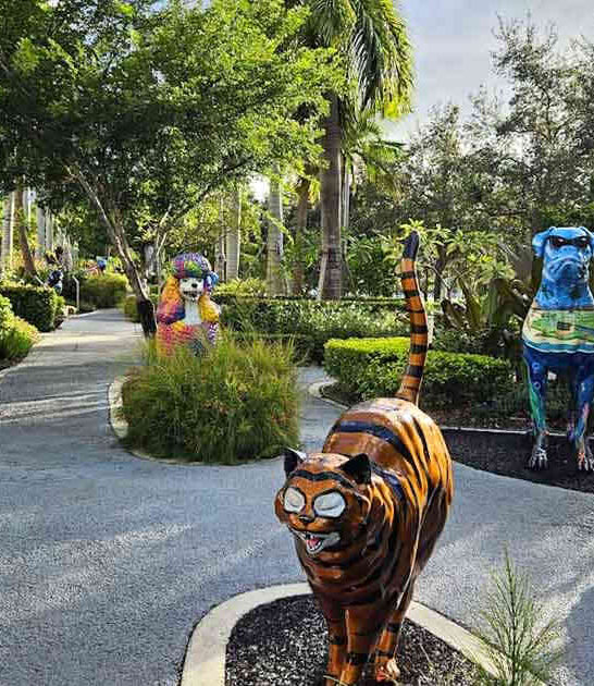 whimsical sculpture garden florida ftr