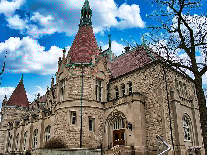 That moment when you realize your town has an actual castle and suddenly everywhere else seems boring by comparison.