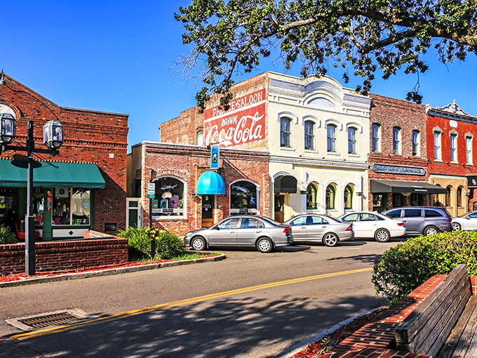 Downtown Fernandina Beach charms with its brick-lined streets and historic storefronts &ndash; a postcard-perfect slice of coastal Americana.