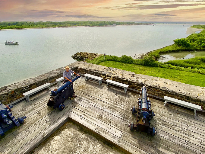 Fort Matanzas National Monument stands sentinel over the Matanzas Inlet, where history and nature create Florida's most picturesque classroom.