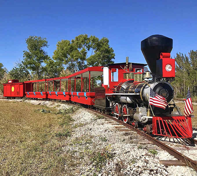 That gleaming red locomotive isn't heading to the North Pole, but it'll transport you somewhere just as magical: straight back to childhood wonder.