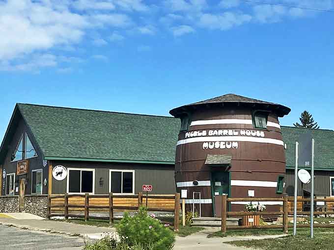 Standing proud like a giant's forgotten lunch container, this barrel-shaped museum proves Michigan has never met an architectural idea too weird to embrace.