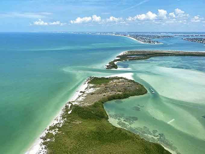 Shell Key Preserve stretches across the turquoise waters like nature's own private resort, minus the overpriced minibar and questionable room service.