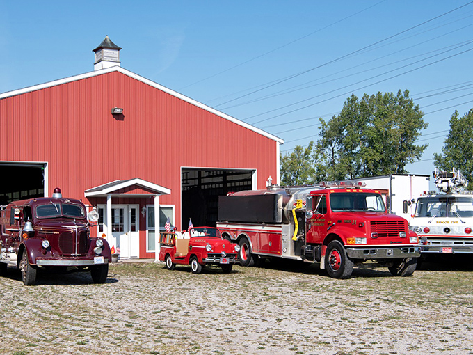 The iconic red barn-like structure houses treasures that will ignite your imagination and rekindle childhood memories of heroic adventures.