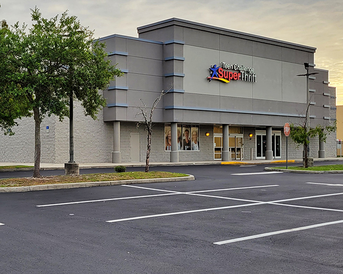 The unassuming exterior of Teen Challenge SuperThrift belies the treasure trove waiting inside &ndash; like finding a gourmet meal at a gas station!