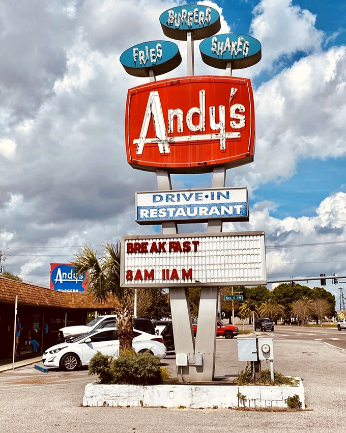 That iconic sign hasn't changed since the Eisenhower administration, and thank goodness for that. Some landmarks deserve preservation, especially when they promise burgers, fries, and shakes.