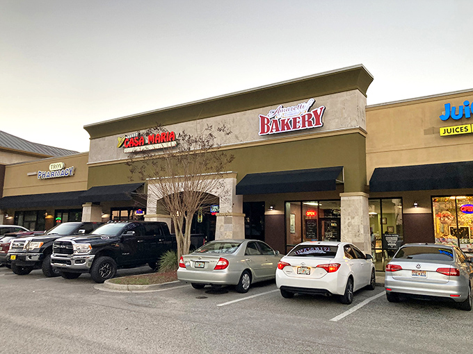 Amaretti Desserts' unassuming storefront hides a world of Italian-inspired sweetness within its walls, proving great things come in modest packages.