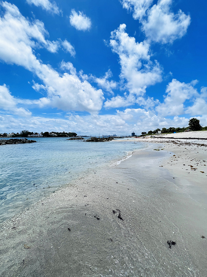 Mother Nature showing off her best work &ndash; where sky meets water in a palette of blues that no filter could improve.