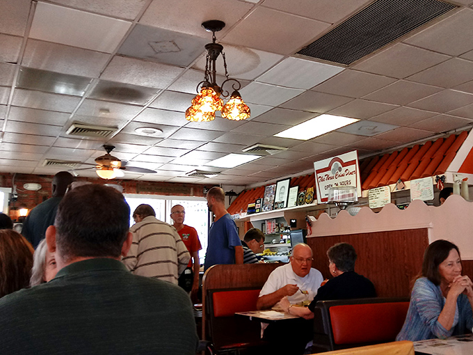 Diners: Where strangers become friends over shared appreciation of properly cooked eggs and the sacred ritual of the American breakfast.