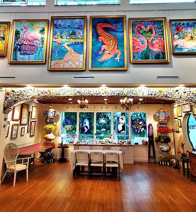 The museum doesn't just display art—it celebrates it with the enthusiasm of someone who just found out calories don't count when you're appreciating creativity.