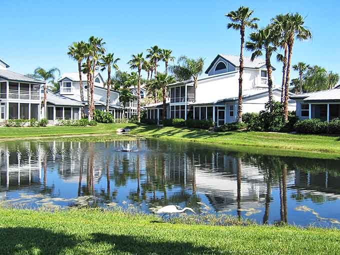 Waterfront living: Gulf & Bay Club Bayside offers tranquil water views where Florida's natural beauty becomes your daily backdrop.