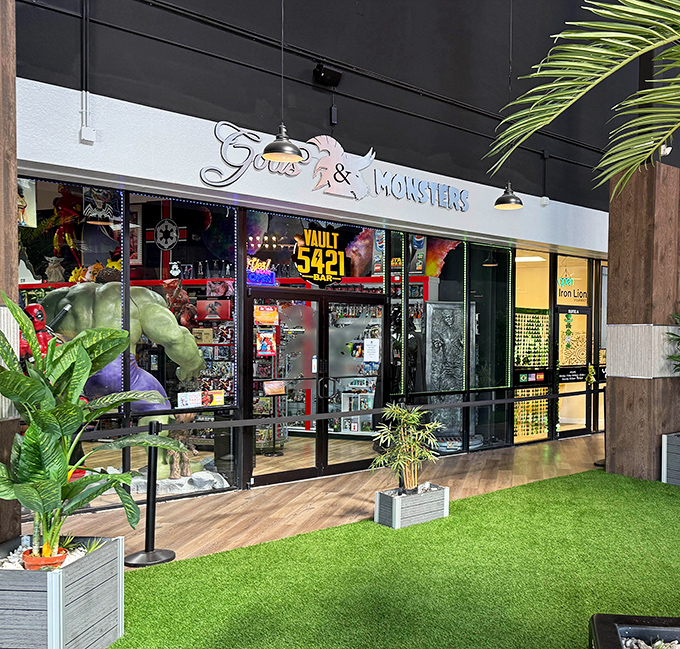 Even the exterior screams "something special happens here" &ndash; the storefront's design hints at the fantastical treasures waiting inside.