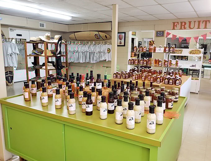 The condiment section doubles as a flavor laboratory where ordinary meals transform into extraordinary experiences.