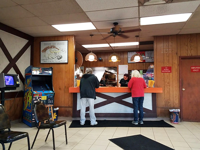The order counter at Zukin's &ndash; where barbecue dreams are placed and fulfilled with decades of smoky expertise.