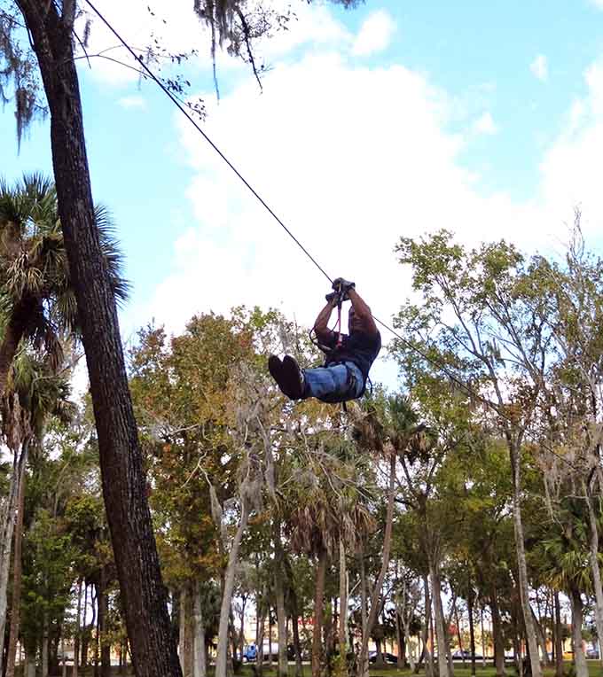 Daytona's zipline adventure proves that speed thrills come in many forms, not just on the racetrack.