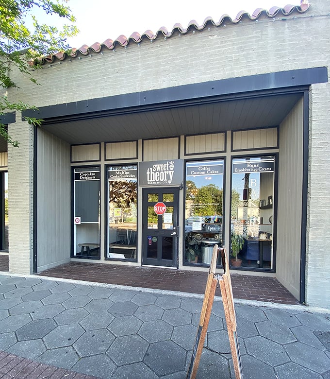 Clean lines and large windows create an inviting atmosphere for sampling Jacksonville's most celebrated plant-based treats.