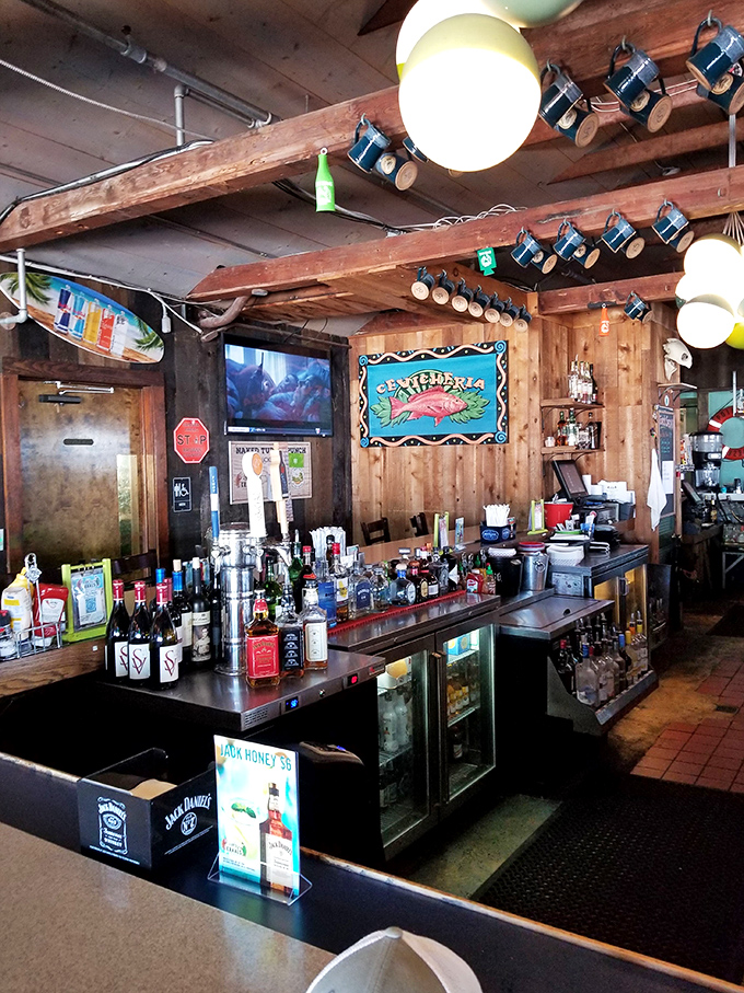 The bar isn't just where drinks are made &ndash; it's command central for island stories, local gossip, and the kind of bartenders who remember your name.