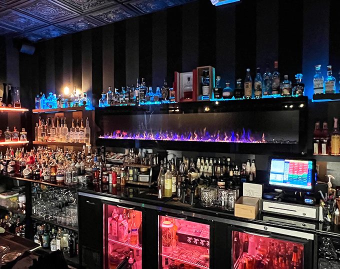 Behind this bar, mixologists don't just make drinks – they craft experiences, memories, and occasionally, minor miracles.