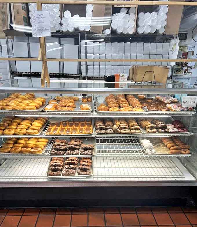 This display case should be in a museum – a testament to humanity's greatest achievement: turning flour into magic.