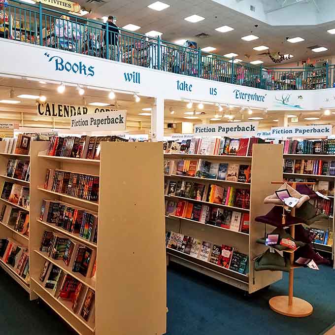 Clean, bright aisles invite unhurried browsing – a refreshing contrast to algorithm-driven online shopping that never quite captures the serendipity of discovery.