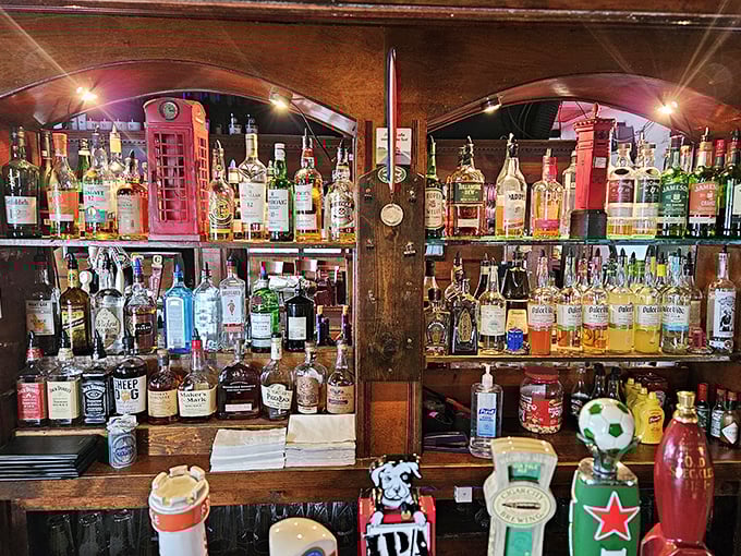 A library of spirits for spirits &ndash; every bottle tells a story, from peaty Scotch whisky to botanical-infused London gin.