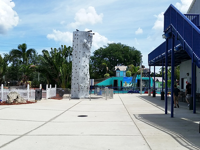 The spacious layout provides plenty of room for attractions while maintaining an intimate, family-friendly atmosphere throughout the park.